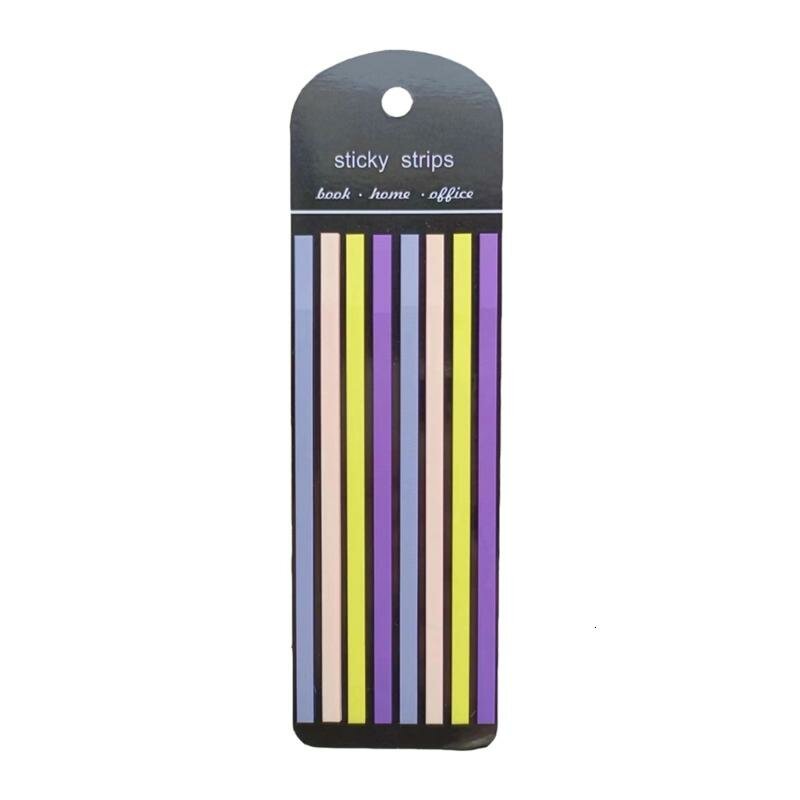 Прозрачные стикеры-закладки для книг, Фиолетовый
