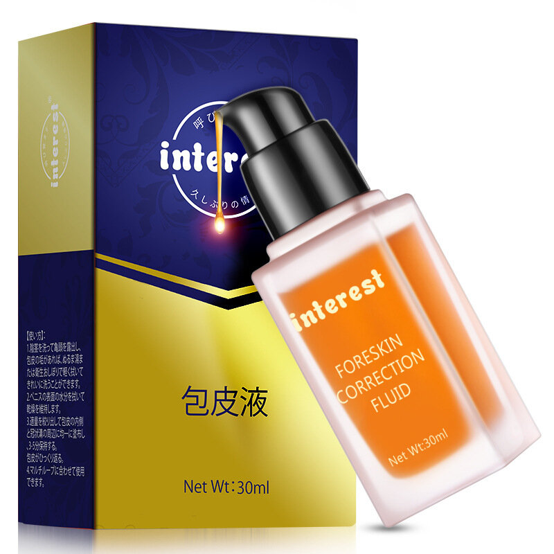 Гель для ухода за интимными зонами Huanqu для мужчин, 40 мл, для коррекции крайней плоти, оптовая продажа для взрослых