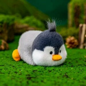 Плюшевая игрушка Пингвин 16 см мягкая объемная игрушка для стола для детей