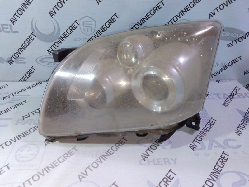 Фара левая Toyota Avensis T250 оригинал с дефектом Б/У с пробегом