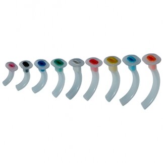 Оральный воздуховод Portex 10см, красный, для медицинских процедур