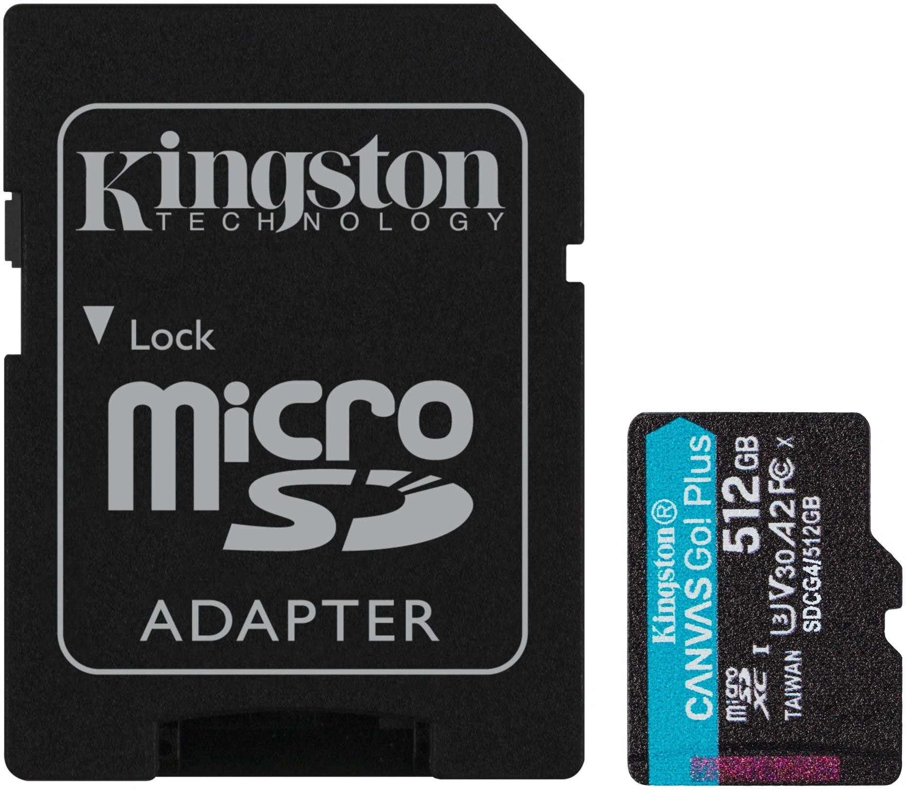 Флеш карта microSDXC 512GB Kingston SDCG4/512GB Canvas Go