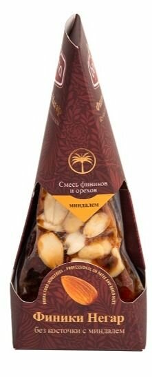 Десерт финиковый BORNA Негар с миндалем - без сахара 220г