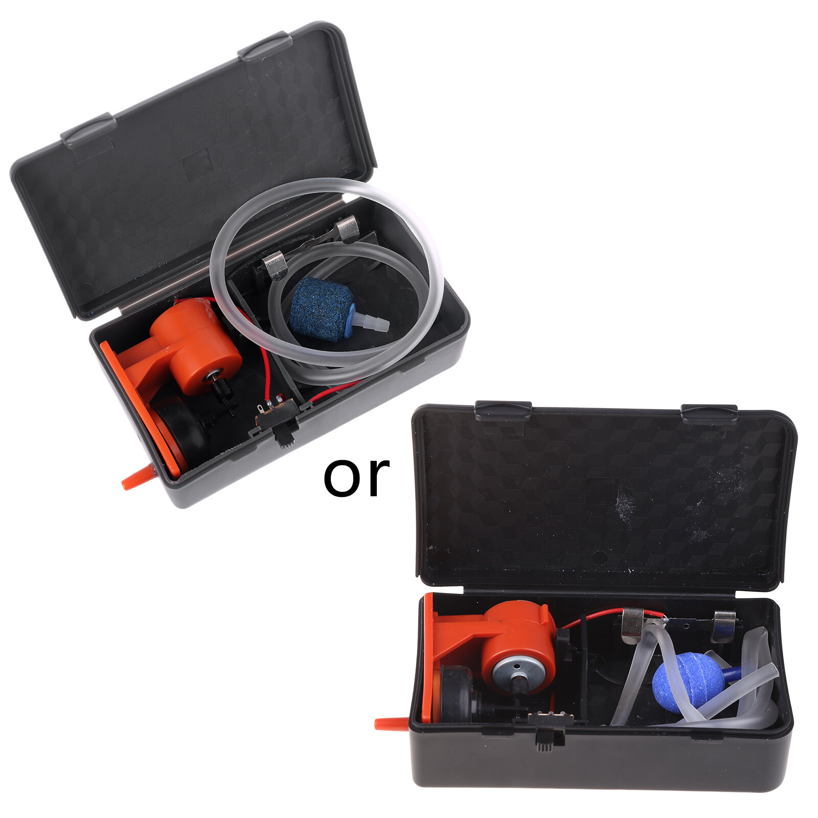 Аквариумный Воздушный Насос Whisper Quiet Air Pump 5 Вт Барботер на Батарейках для Аквариумов с Морской и Пресноводной Рыбой Кислородный Насос