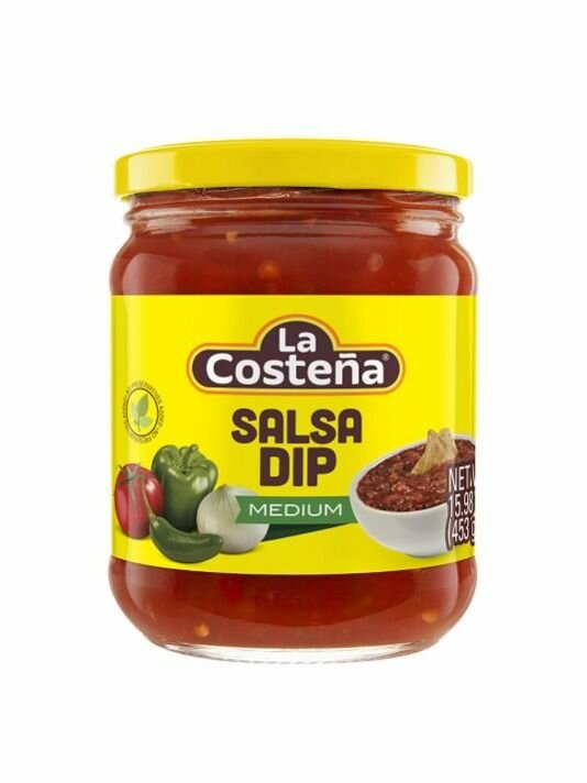 Соус Сальса для кукурузных чипсов начос La Coste a, ст/б, 453 г