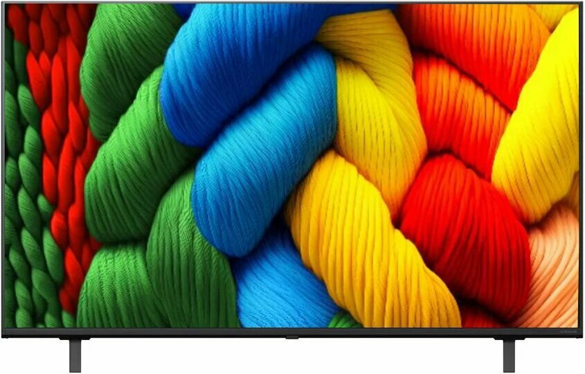 43" (108 см) Телевизор LG 43NANO80A6B, синий (Direct LED, NanoCell, 4K UltraHD, Wi-Fi, 60 Гц, webOS)