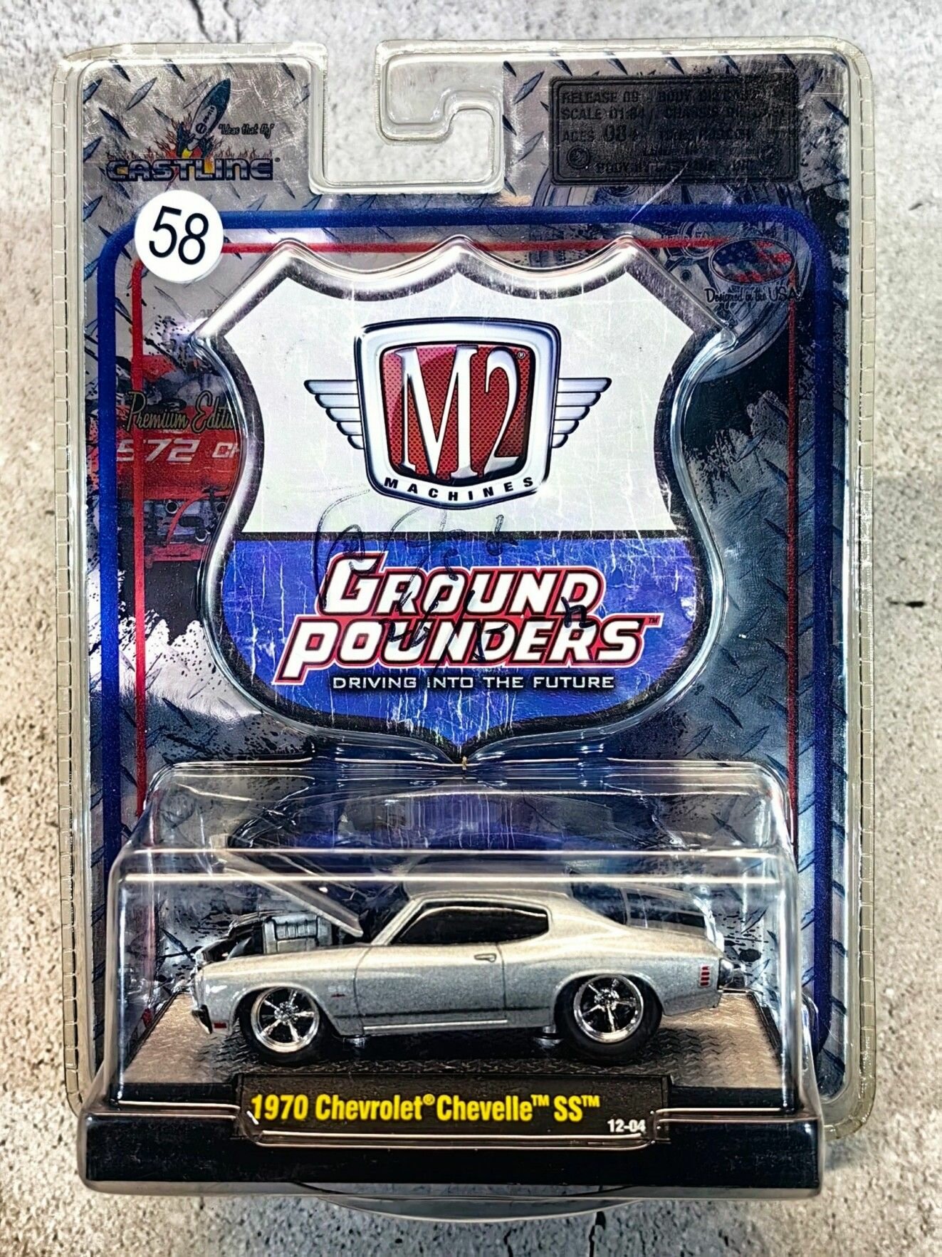 Машинка M2 Machines 1/64 M2 1969 Ford Mustang Oldsmobile Buick Pontiac Chrysler Plymouth Dodge Chevrolet Die-cast Alloy Car Model Gift