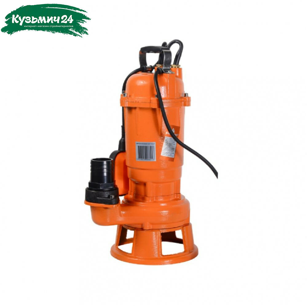 Насос фекальный Вихрь ФН-1300ЛЧ, 68/5/22, для грязной воды, чугун, 1300 Вт, напор 12 м, 400 л/мин