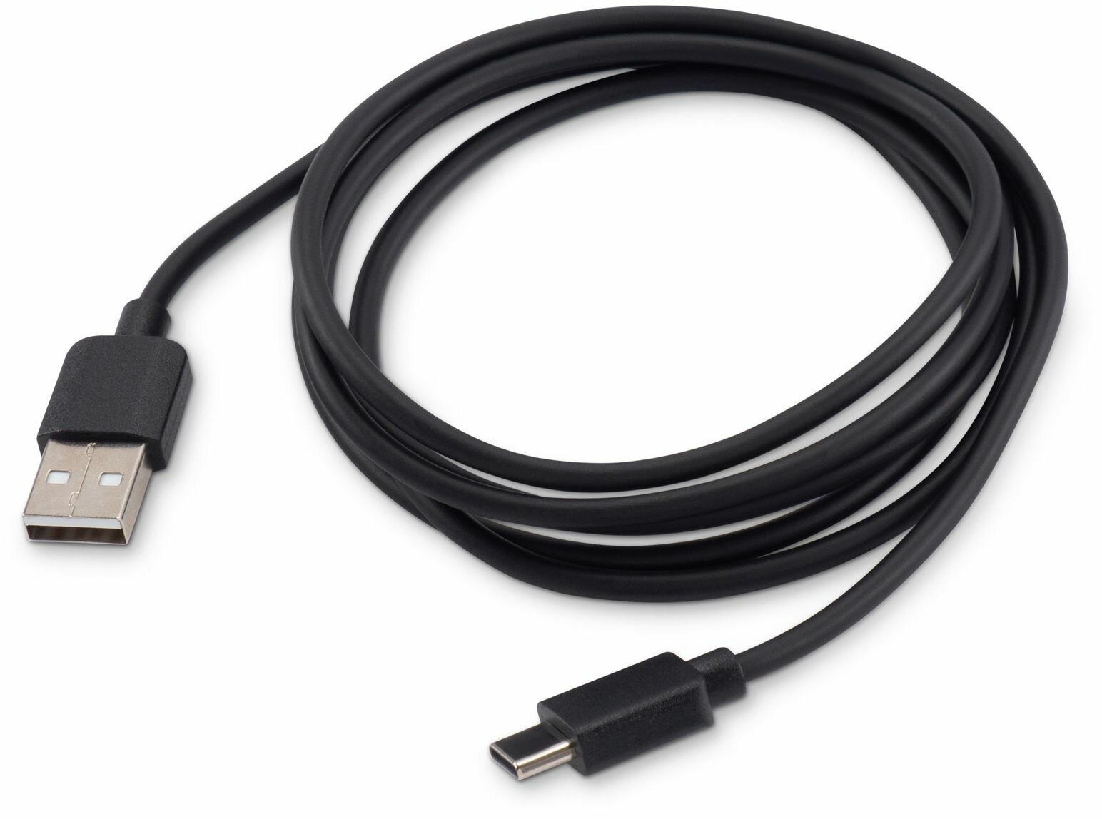 Кабель Buro USB m-USB Type-C m, 1,5 м, черный (BU-USB-AC-1.5M-3A)
