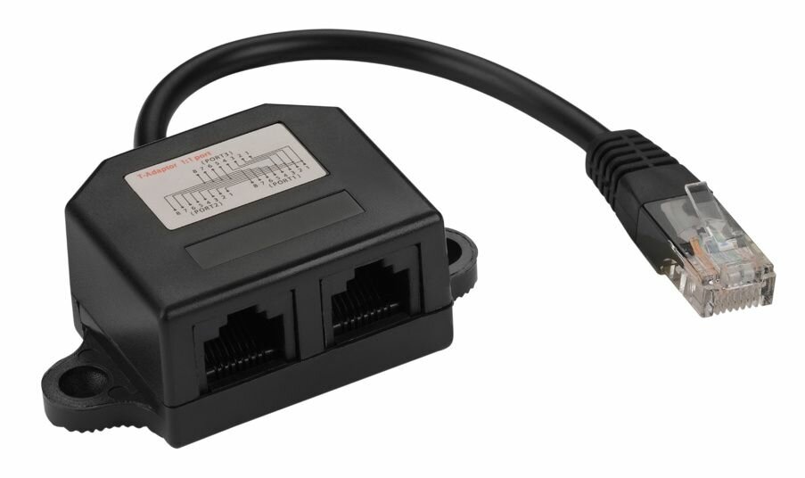 Адаптер Lanmaster Y-образный, пассивный, без экранирования (TWT-Y-BRIDGE)