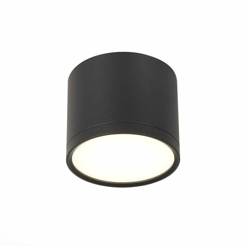 ST113.442.09 ST-Luce Светильник потолочный Черный LED 1*9W 4000K 702Lm Ra>90 120° IP20 D88xH75 170-240V.