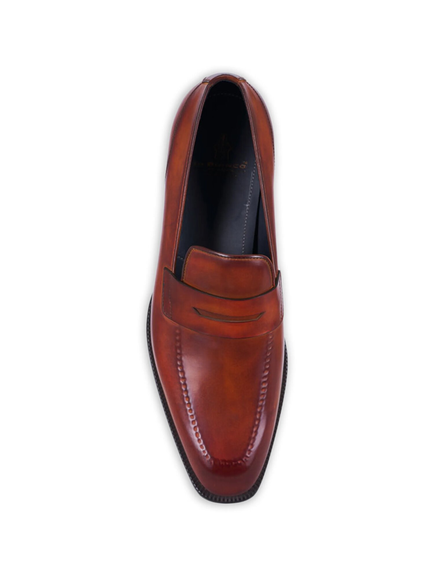 Лоферы DI BIANCO Penny leather loafers, размер 10.5, brown — фото 1