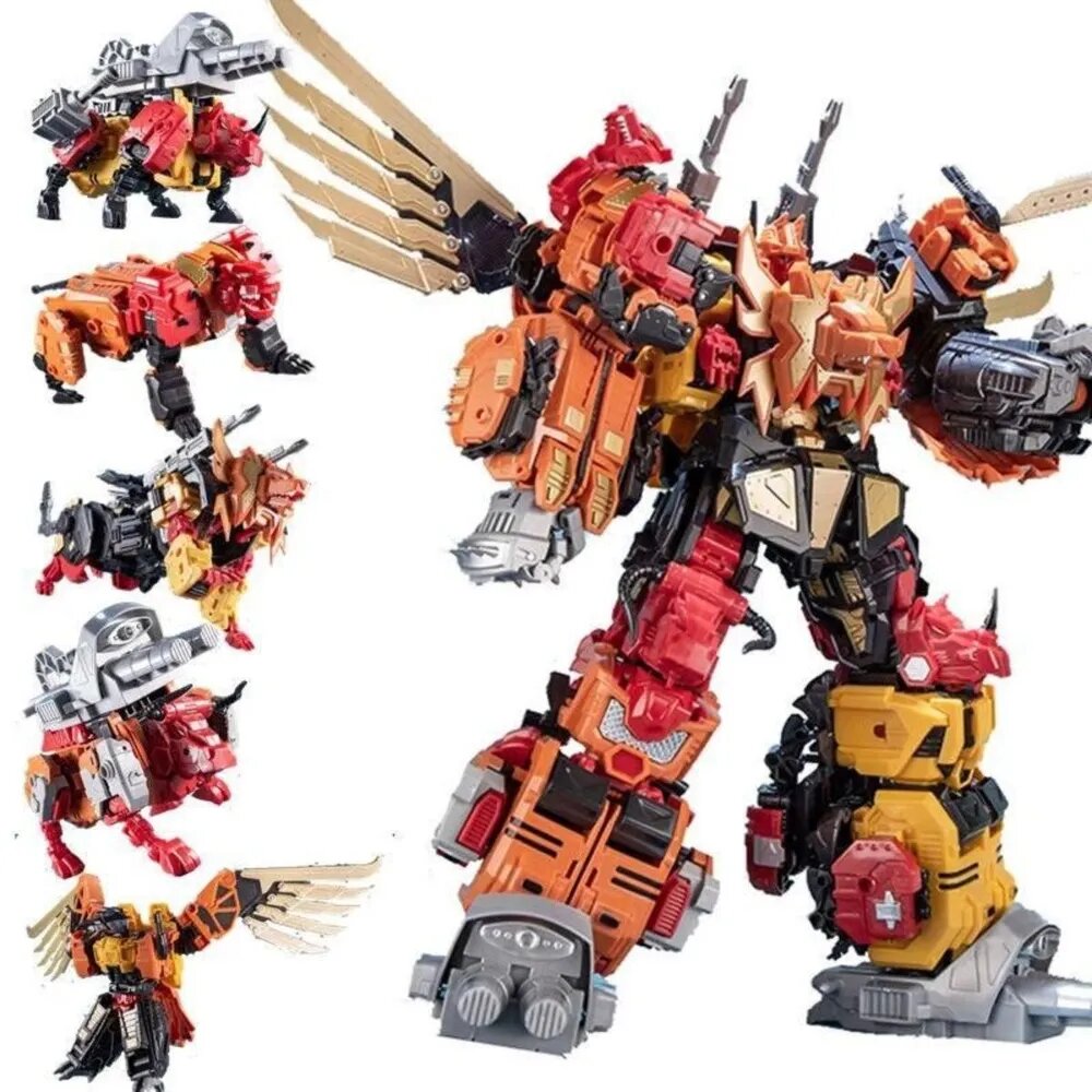 NO BOX трансформер Серия "5 в 1"/ predaking /Игрушечный робот Devastatorll