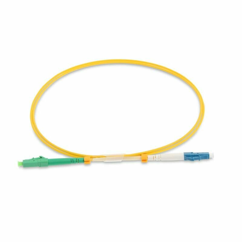 Шнур оптический FOP(s)-9-LC/APC-LC/UPC-1m simplex LC/APC-LC/UPC 9/125 sm 1м LSZH Cabeus 8031c