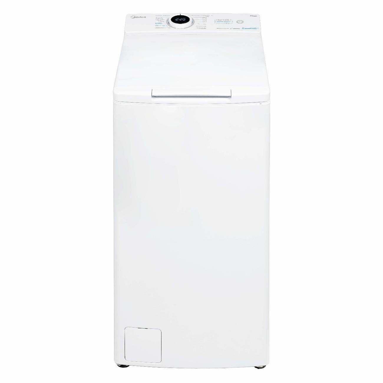 Стиральная машина с вертикальной загрузкой Midea MF100T80BS/W-RU