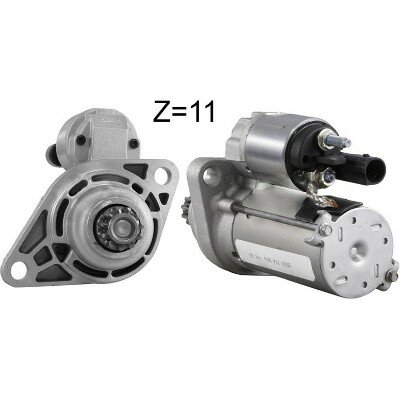 Стартер SAT ST-0AM911023KN Audi A3 03-19 / Skoda Octavia 00-20 1,2 kW/ Z=11