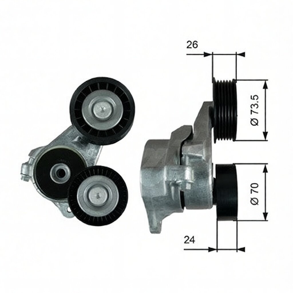 Насос водяной для а/м Peugeot Partner (02-)/Ford Tourneo (12-) 1.6D (LWP 2029) LUZAR арт. LWP2029