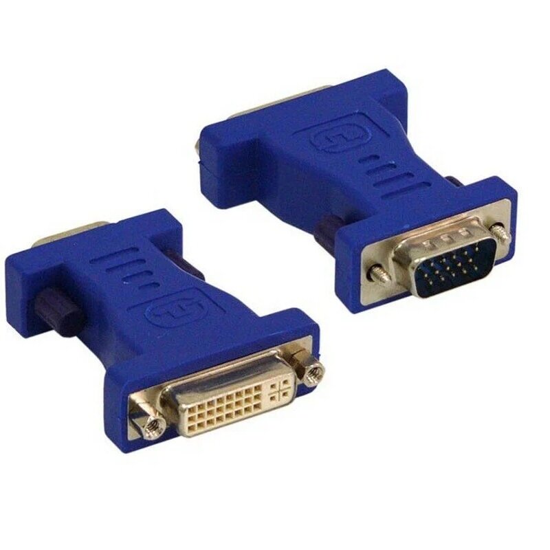 Hama Адаптер DVI (f) - VGA 15 pin HDD (m), синий, Hama