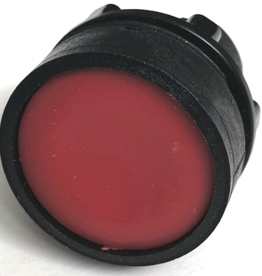 КМЕ 41 красный IP40 LAY4-EA4. BR Толкатель цилиндрический плоский с возвратом 22 мм