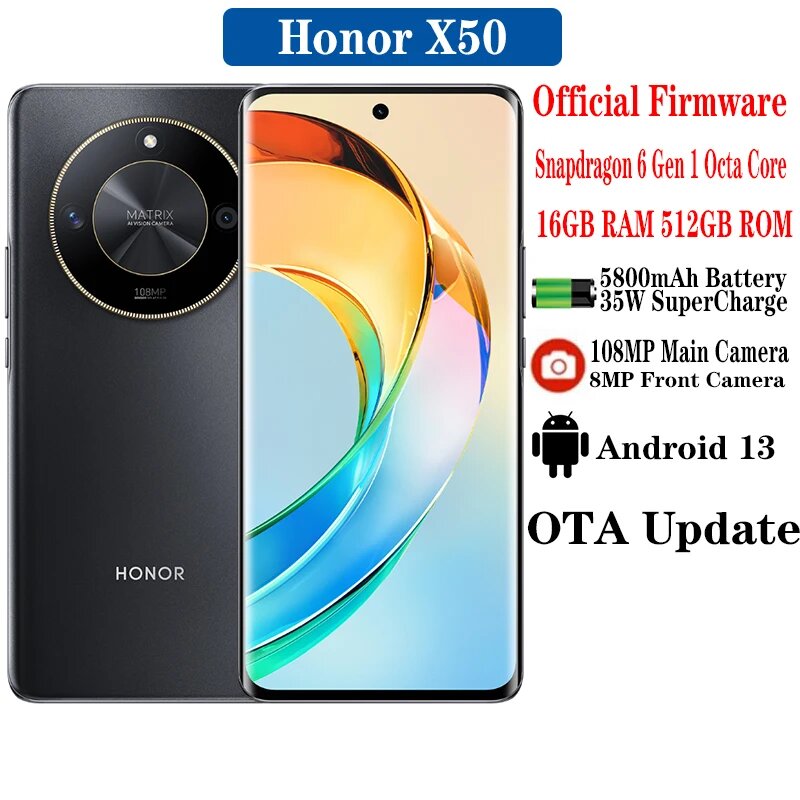 Смартфон Honor X50, 16/512ГБ, china