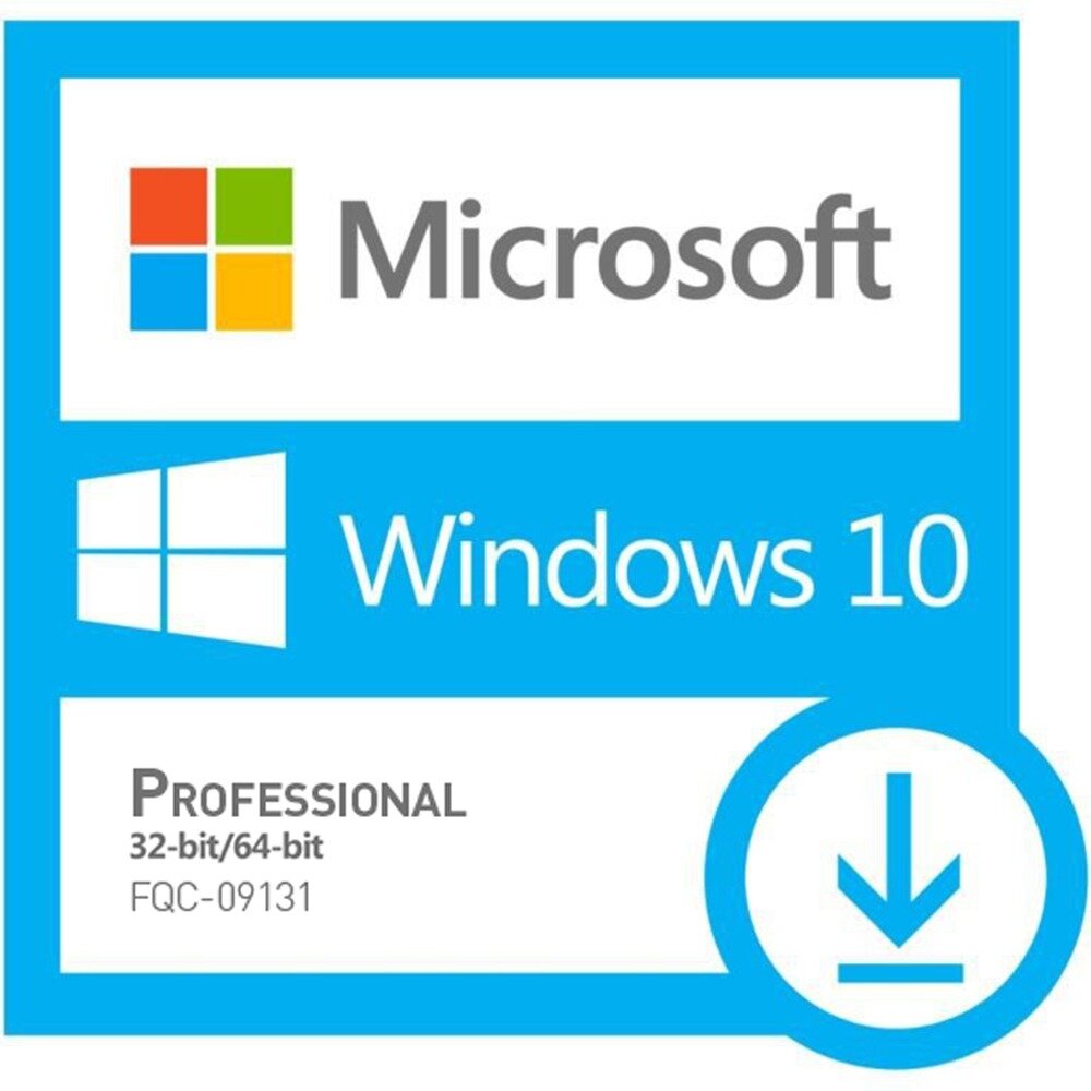 Microsoft Windows 10 Профессиональная (Professional) 32-bit/64-bit All Lng PK Lic Online DwnLd NR FQC-09131