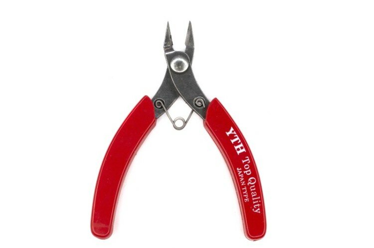Кусачки, цвет красный, хирургическая сталь, 105мм, 32-278, 1шт