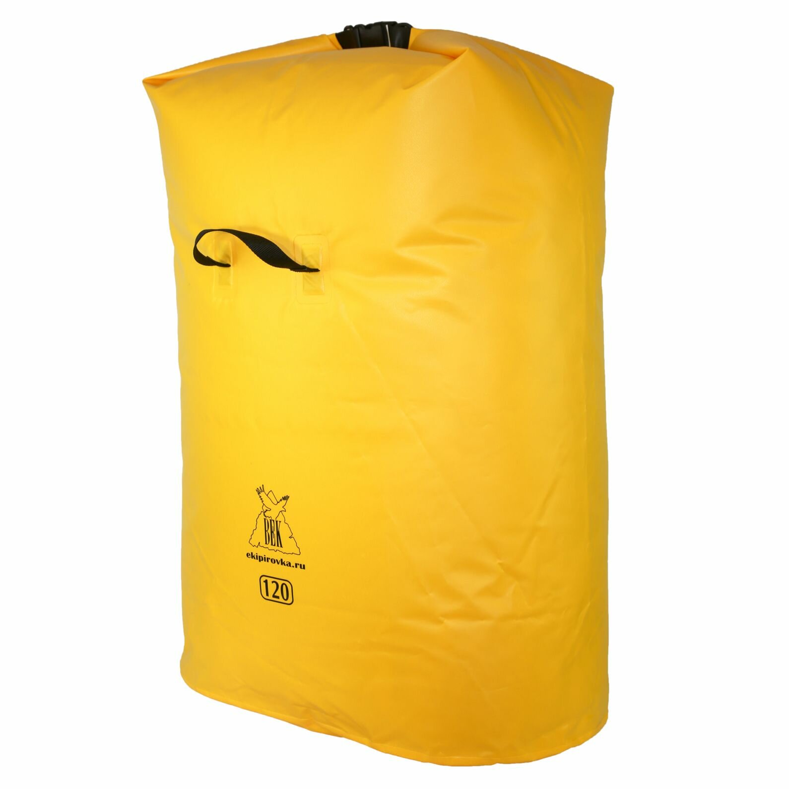 Гермомешок широкий Век Бегемот 120 л желтый