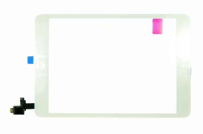 Тачскрин для iPad Mini/iPad mini 2 2012/2013 (A1432/A1454/A1455/A1489/A1490/A1491) с разъемом+Home ориг TW белый