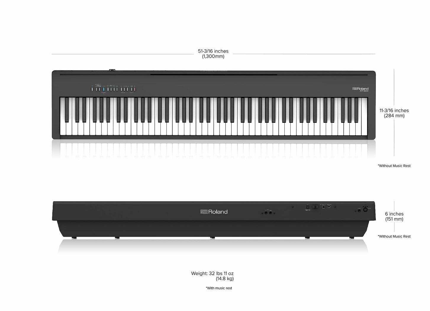 ROLAND FP30X Цифровое фортепиано ROLAND FP-30X-BK