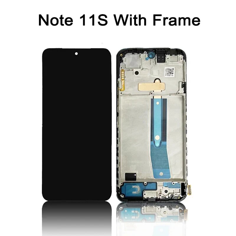 Тестовый дисплей для Xiaomi Redmi Note 11 (2201117TG) с сенсорным стеклом и Note11S TFT W frame