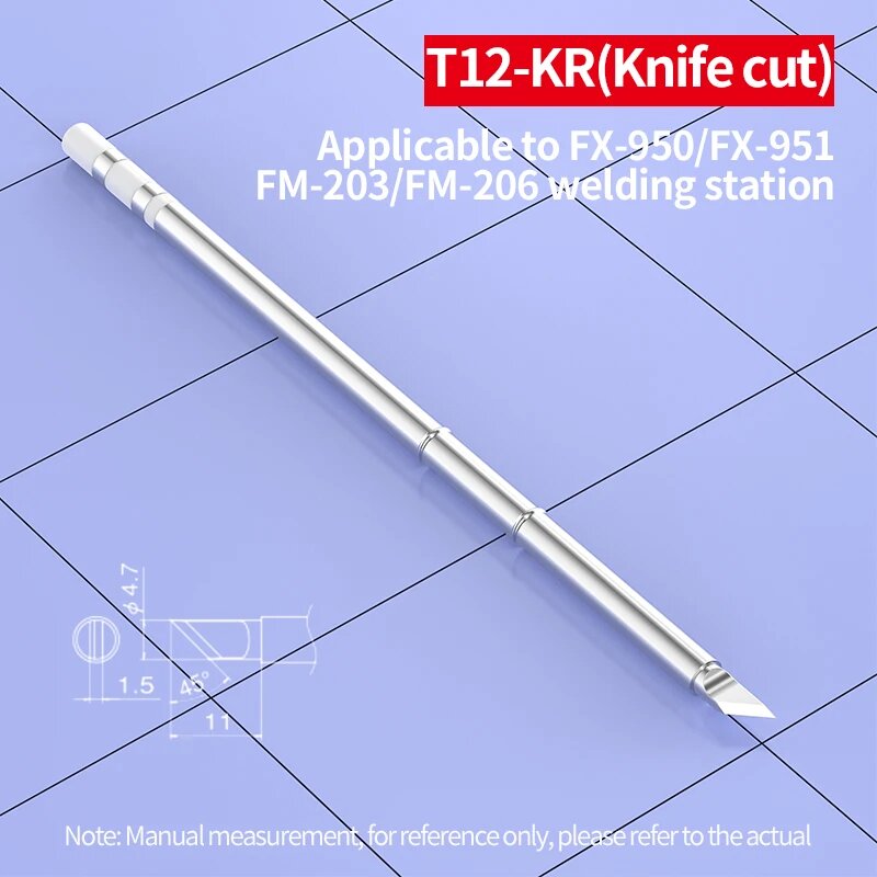 Сменные паяльные жала HAKKO T12 T12-KR, 1PCS