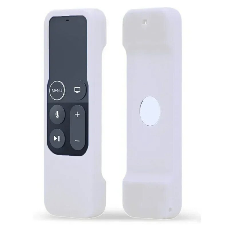 Силиконовый чехол для Apple TV 4, White
