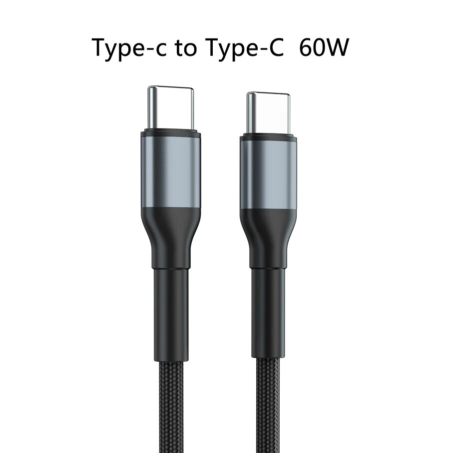 Зарядный кабель PD для Samsung Galaxy S24 Doogee V20S Sony Xperia 1 VI Cubot Max 5 Xiaomi 14 OnePlus Ace 3V USB Type C кабель