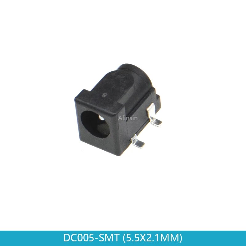 DC005 5.5x2.1 мм SMT розетка питания