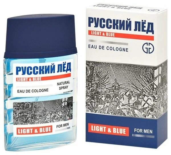 Одеколон Alain Aregon Русский Лед Light & Blue 60 мл