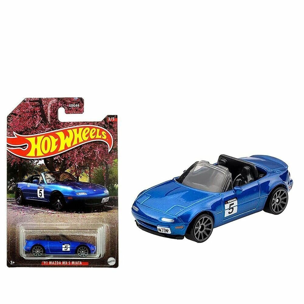 Машинка коллекционная Mattel Hot Wheels GDG44 91 MAZDA MX-5 MIATA