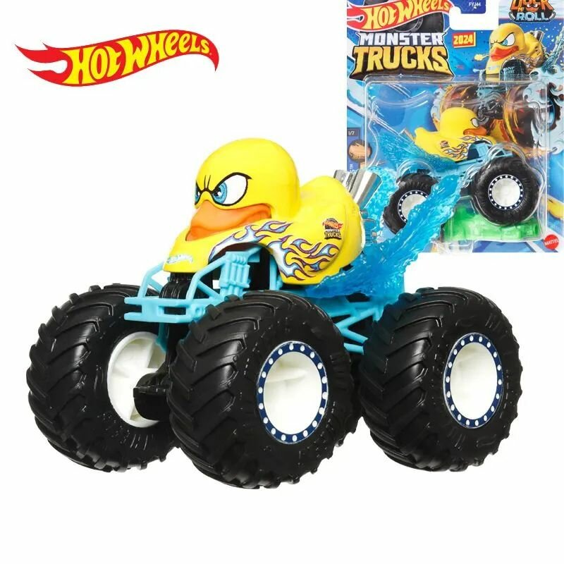 Машинка Mattel Hot Wheels Monster Trucks Монстр трак 2024 DUCK N ROLL