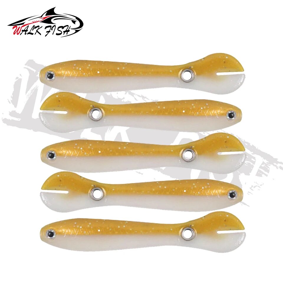 WALK FISH мягкая приманка 5 шт, 6,7 см/10 см 6.7cm 2g, J 10