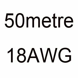 Силиконовый гибкий провод медный 4-30 AWG 50metre 18AWG, red
