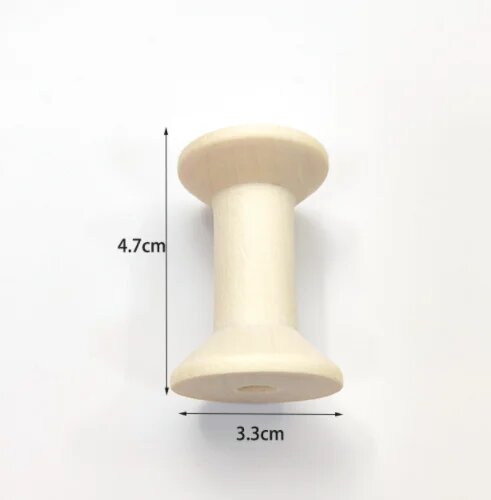 Деревянные бобины для вышивки, набор из 5/10 штук 5pcs