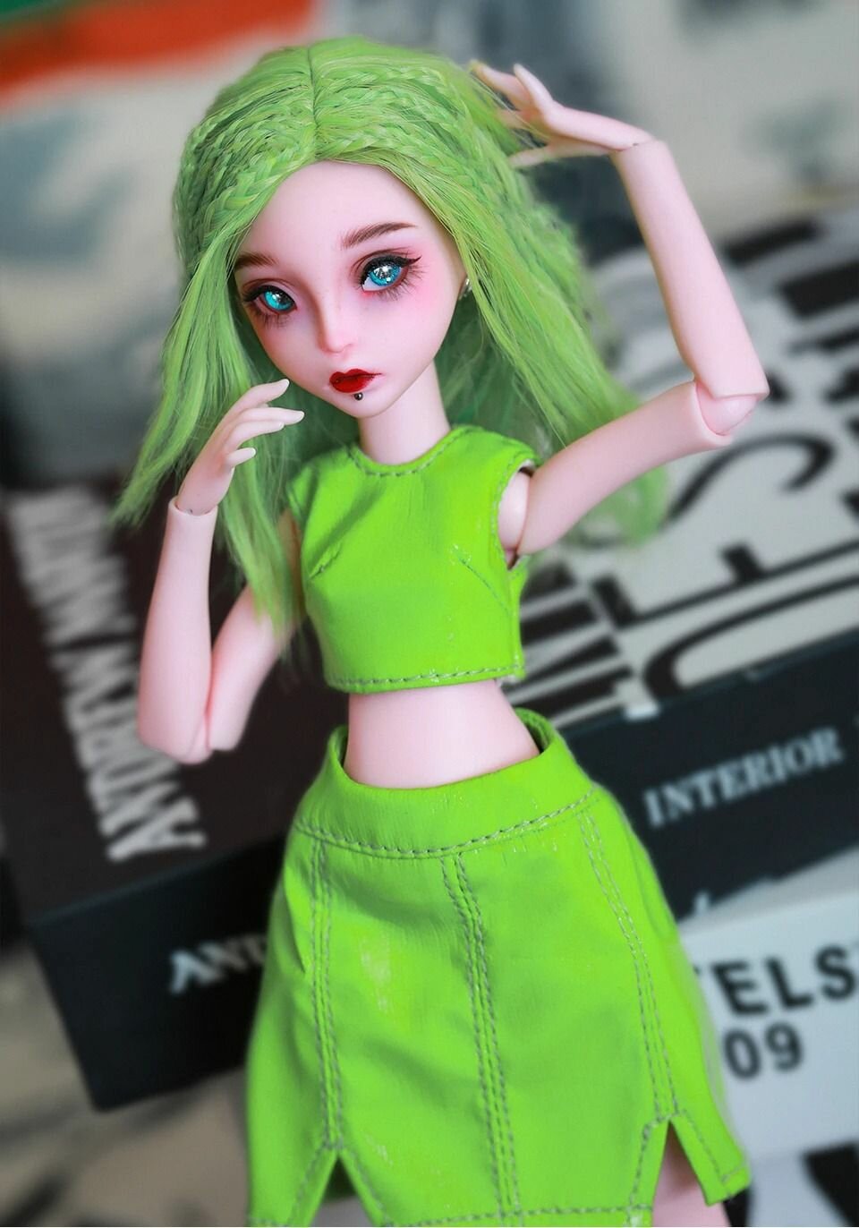 BwithU Yomi BJD 1/6 обнаженная кукла с нормальной кожей, без макияжа, без аксессуаров