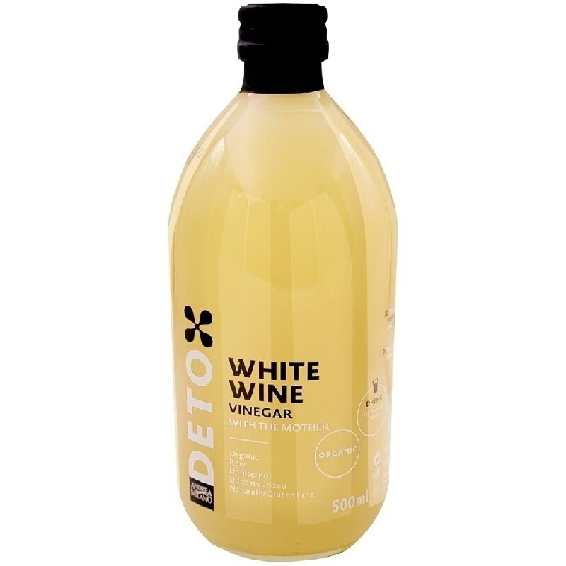 Уксус ANDREA MILANO DETO белый винный ORGANIC нефильтрованный /стекло/ 500мл