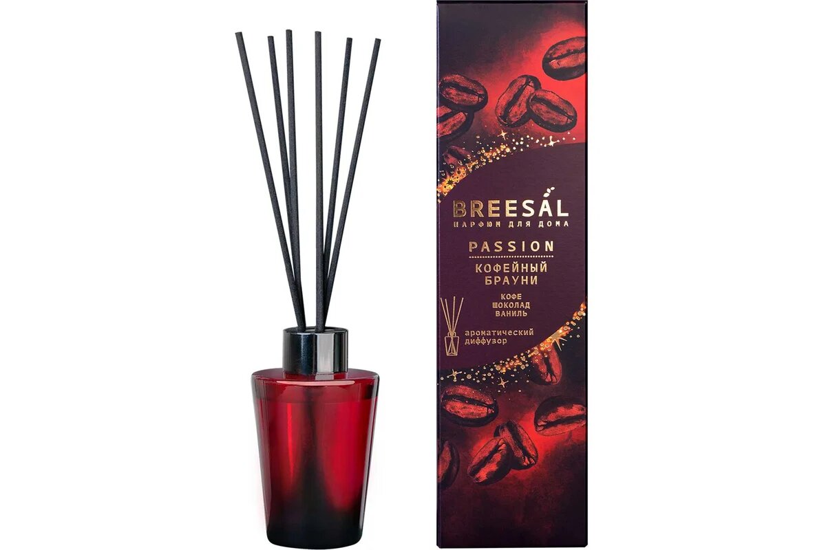 Breesal Ароматический диффузор Passion «Кофейный брауни» (12) ЮНК BR0029