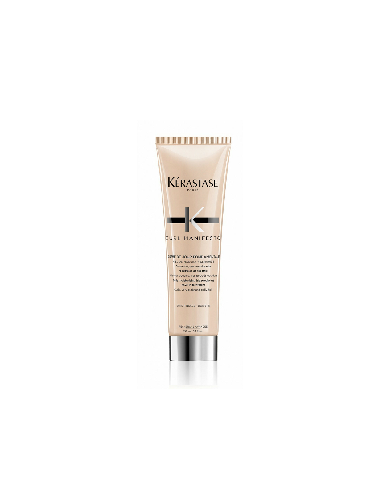 Kerastase Curl Manifesto Creme De Jour Fondamentale - Несмываемое ежедневное увлажняющее средство против пушения 150 мл