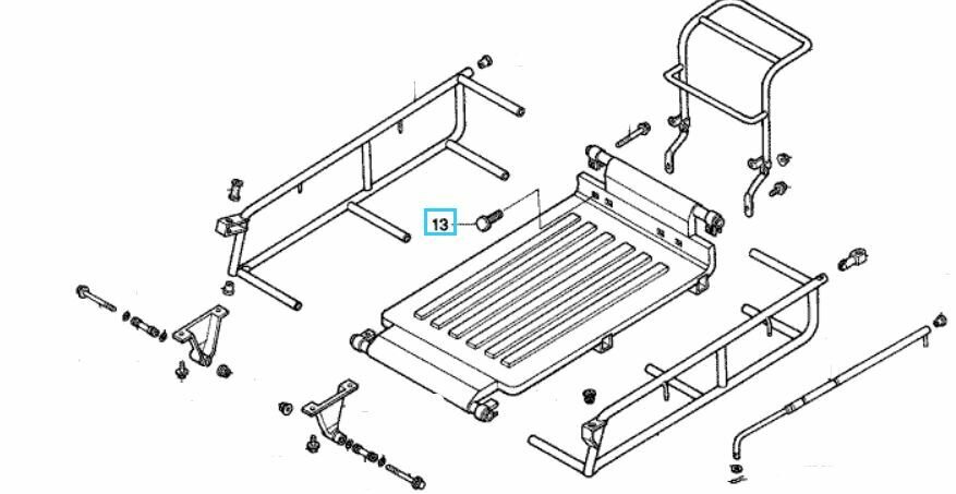 Болт, специальный, 8X15 (Оригинал)