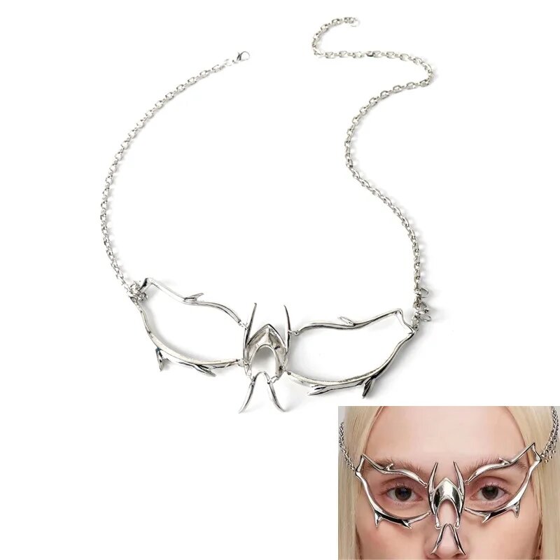 Металлическая механическая маска Alien Decent eye mask