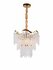 Люстра newrgy lighting 5655P/6A, латунь, прозрачный кристалл, цоколь Е14, 60 Вт,...