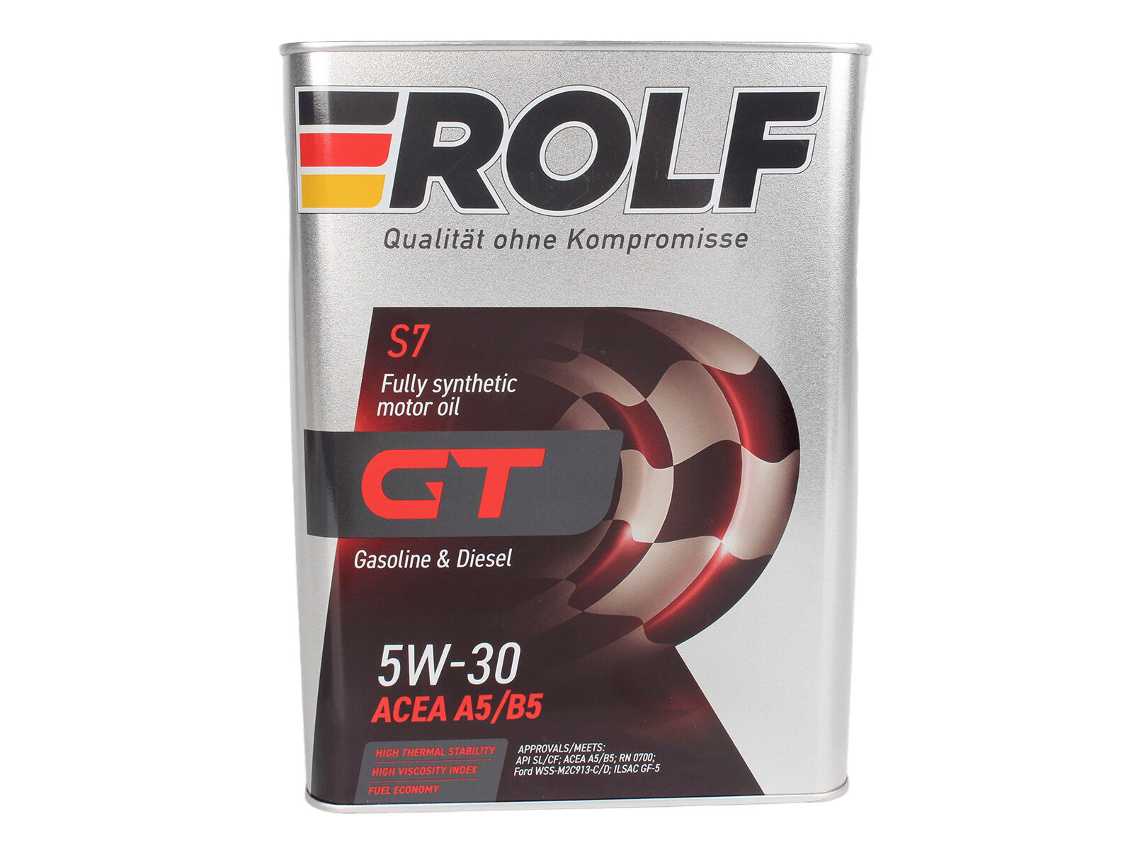 Масло моторное ROLF GT 5W30 A5/B5 4л