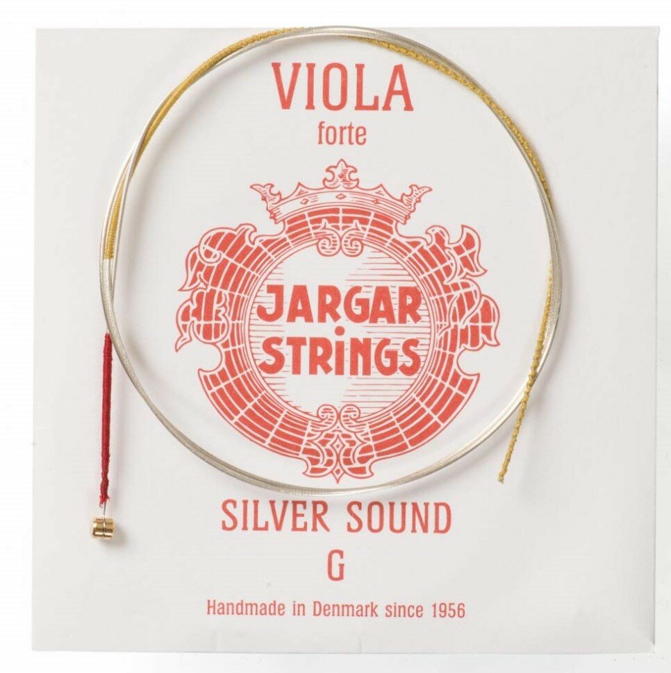 Струна альтовая G (соль) серебряная, сильное натяжение 634911 Jargar