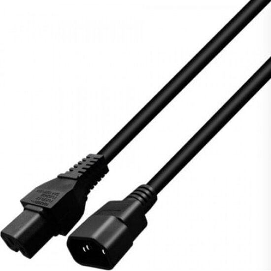 Кабель питания Ks-is KS-857B-2 IEC-C14 - IEC-C15 2м черный